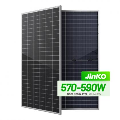 Guter Preis Jinko Modul Tiger NEO N Typ Bifacial Solarpanel 585W Hersteller